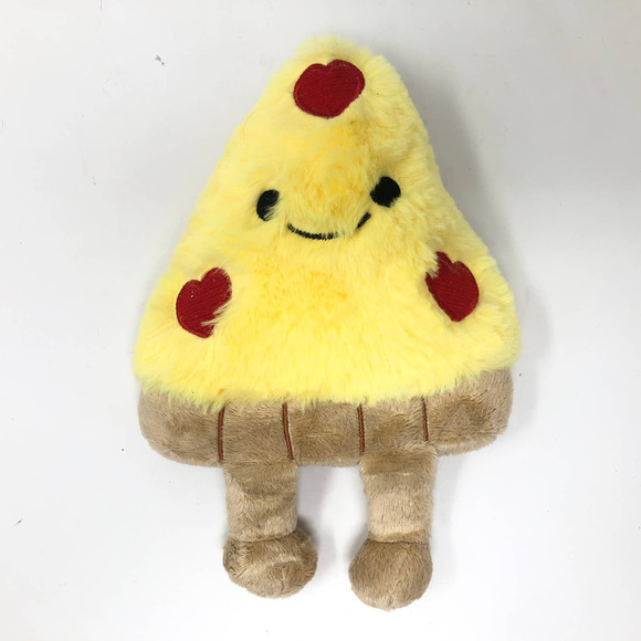 Frankford | Toys | Frankfort Heart Pepperoni Pizza Slice Yellow Plush ...